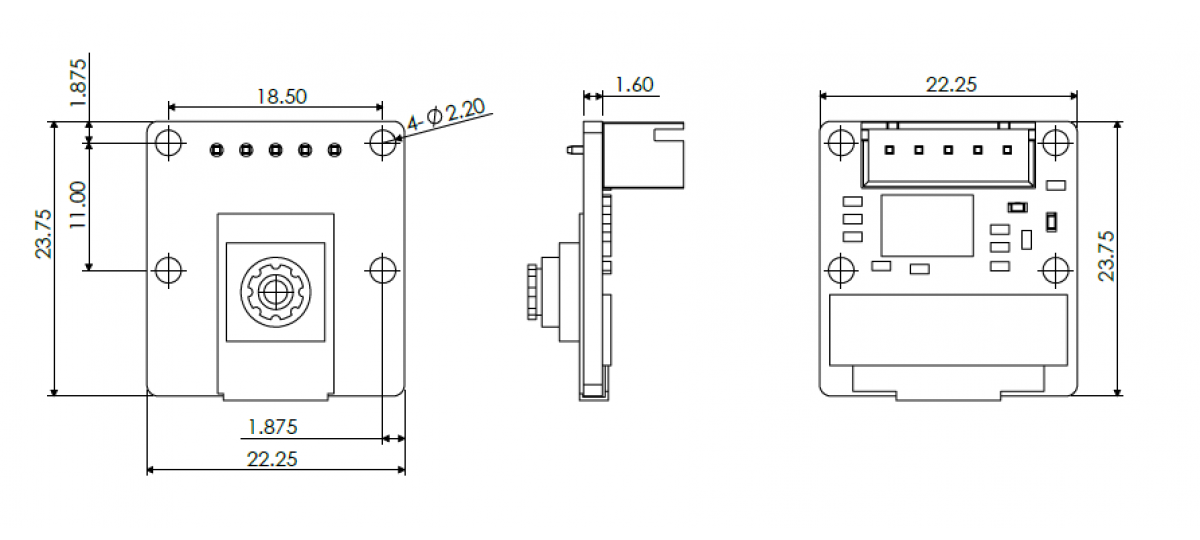 Human Body Tracking Sensor Module